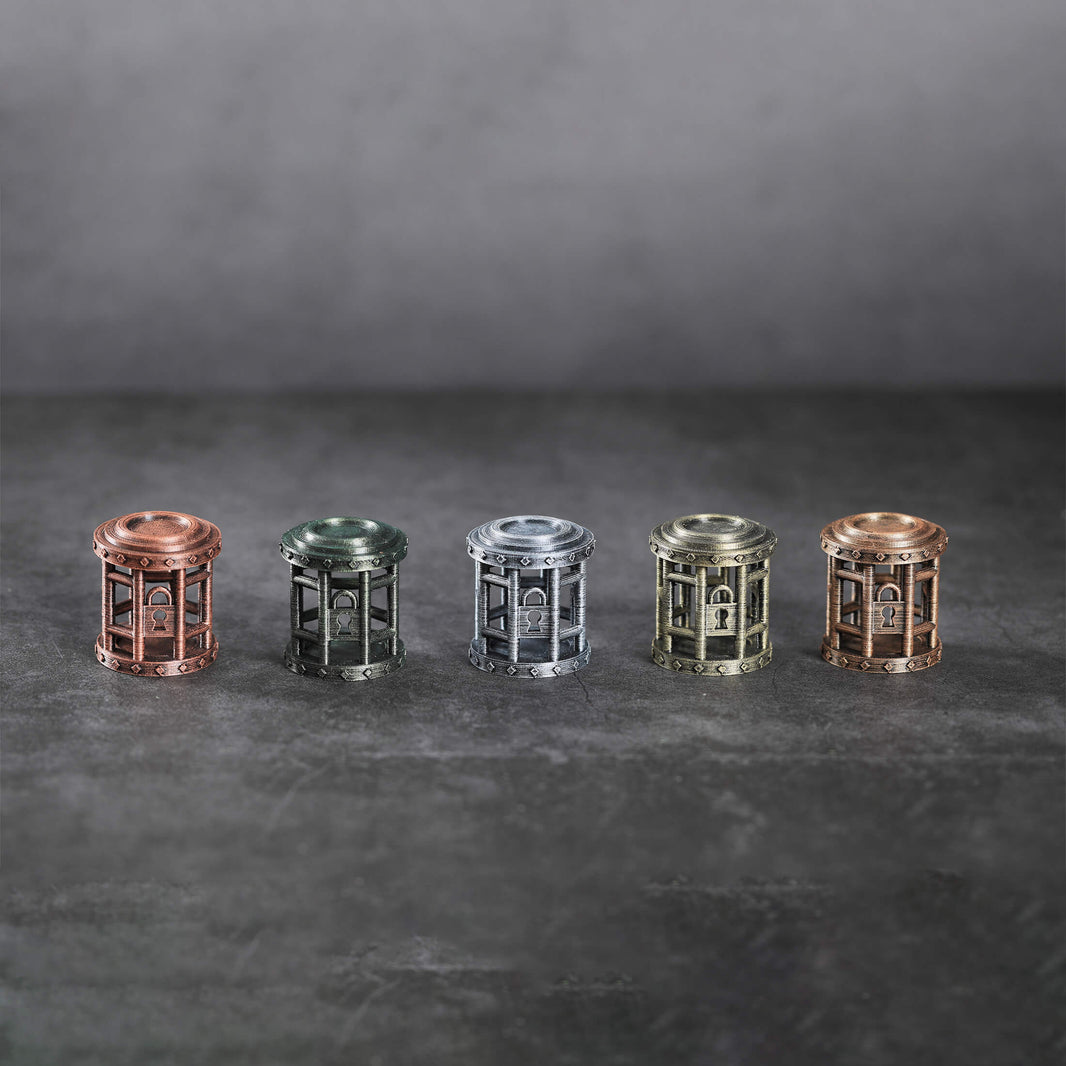 DND Dice Jail Dice Cage for Misbehaving Dice Dungeons and Dragons Role