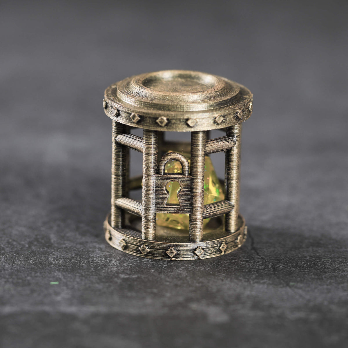 DND Dice Jail Dice Cage for Misbehaving Dice Dungeons and Dragons Role