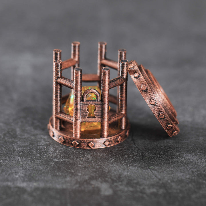 DND Dice Jail Dice Cage for Misbehaving Dice Dungeons and Dragons Role