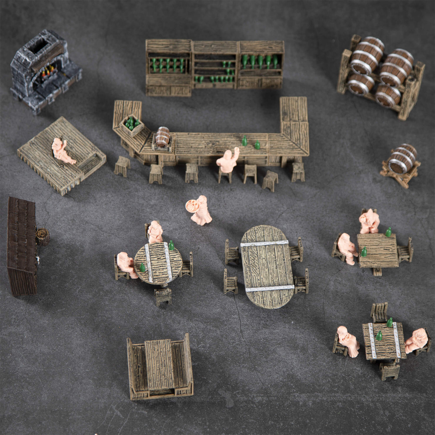 DND Tavern Bar Pub Miniature Scatter Terrain